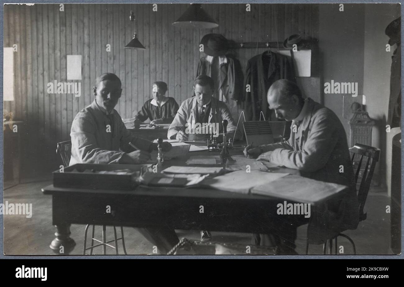 Office staff, magazine staff Stock Photo - Alamy