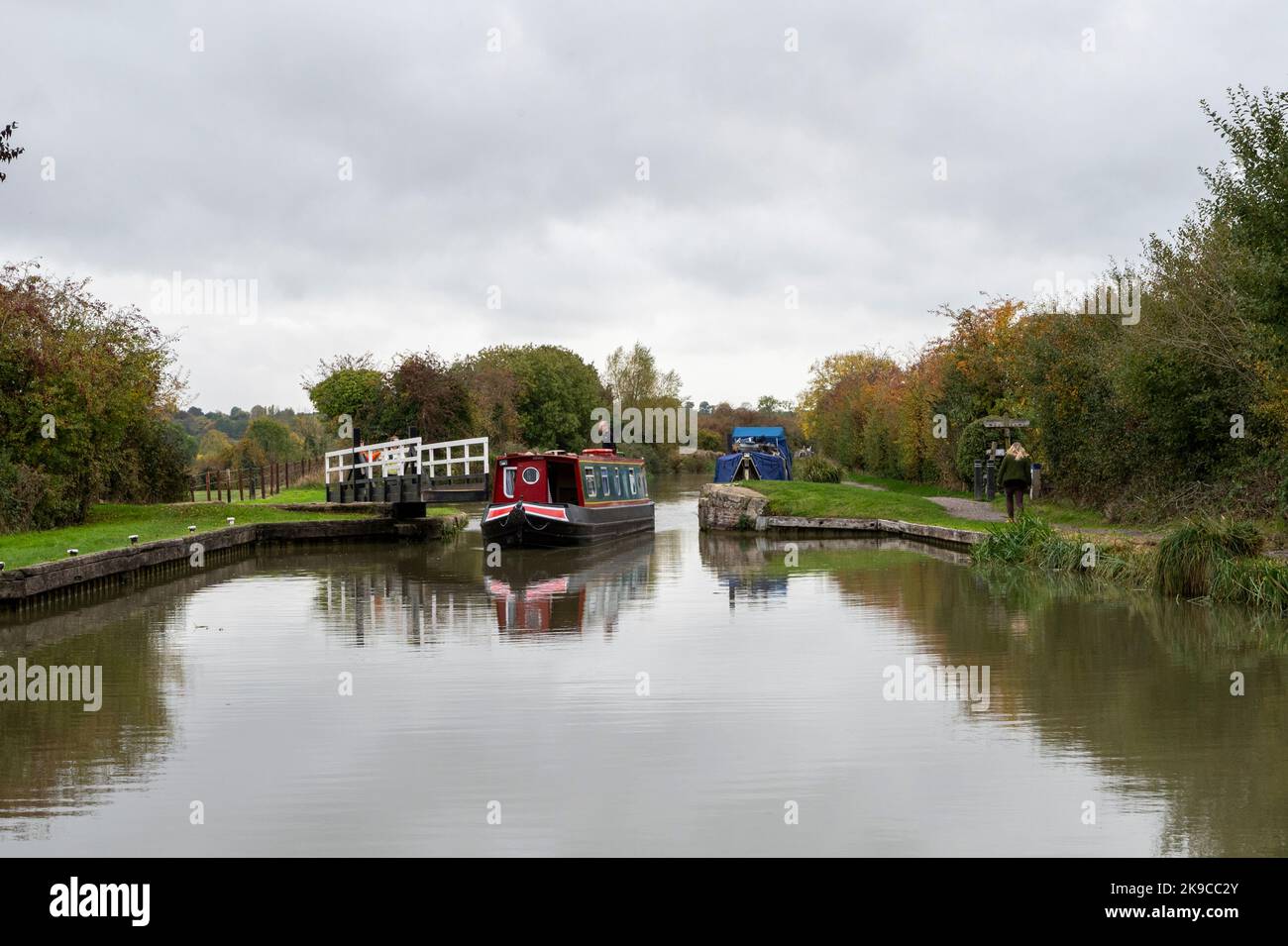 Milbrook swing bridge hi-res stock photography and images - Alamy