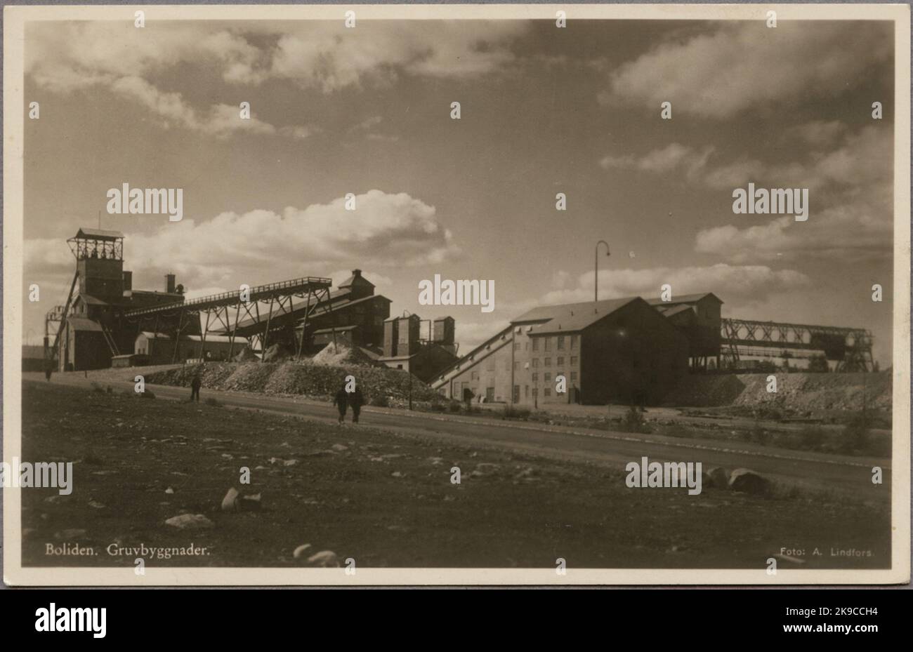 Mining area in Boliden Stock Photo - Alamy