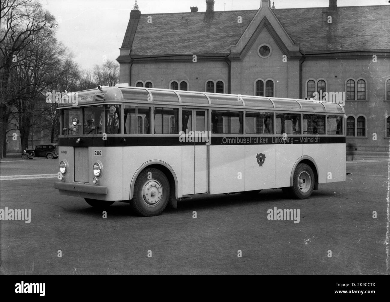 Scania bus for Malmslättstrafiken including the first diesel engines ...