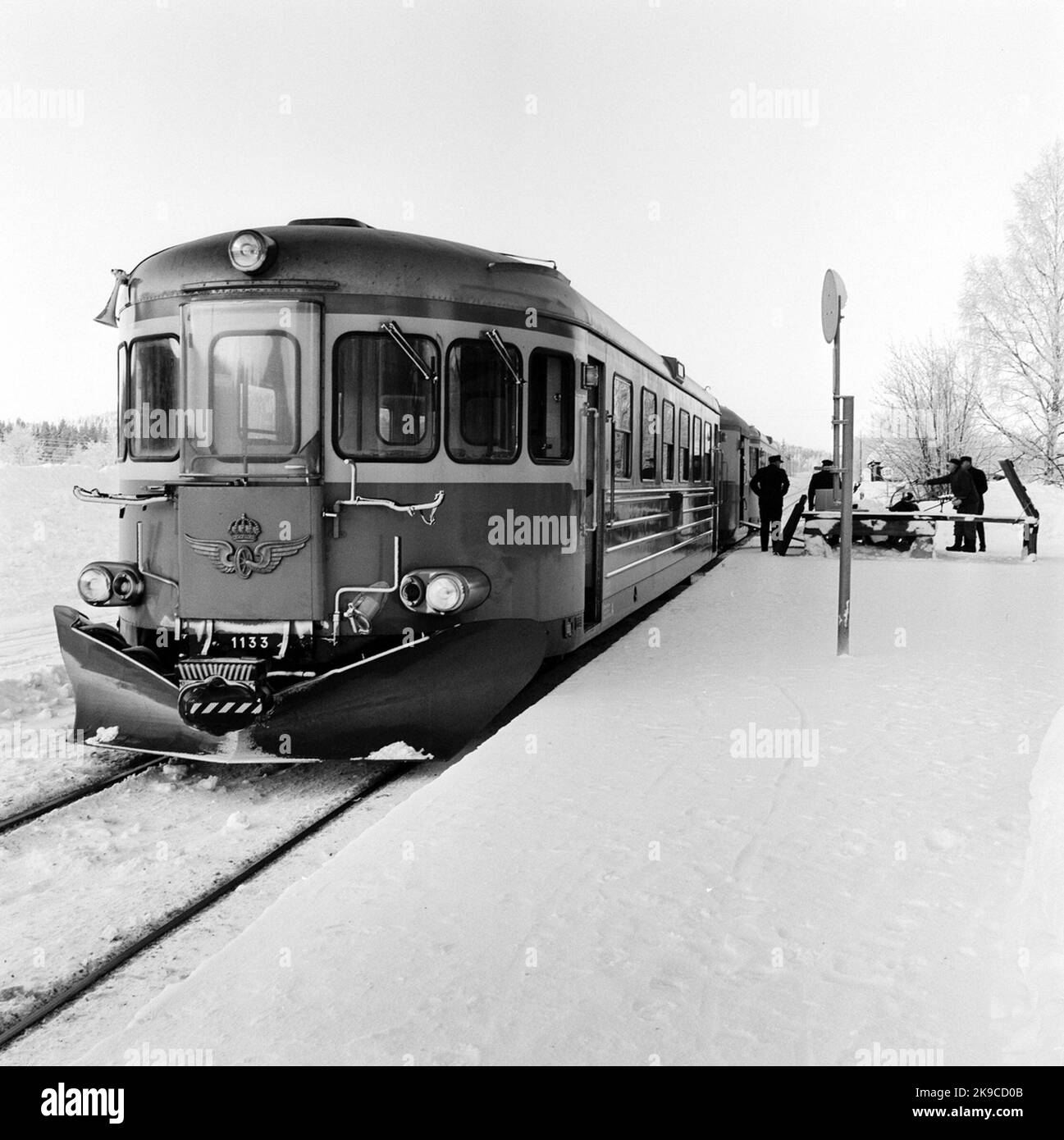 Inlandsbanan. SJ YB08 1133 Stock Photo - Alamy