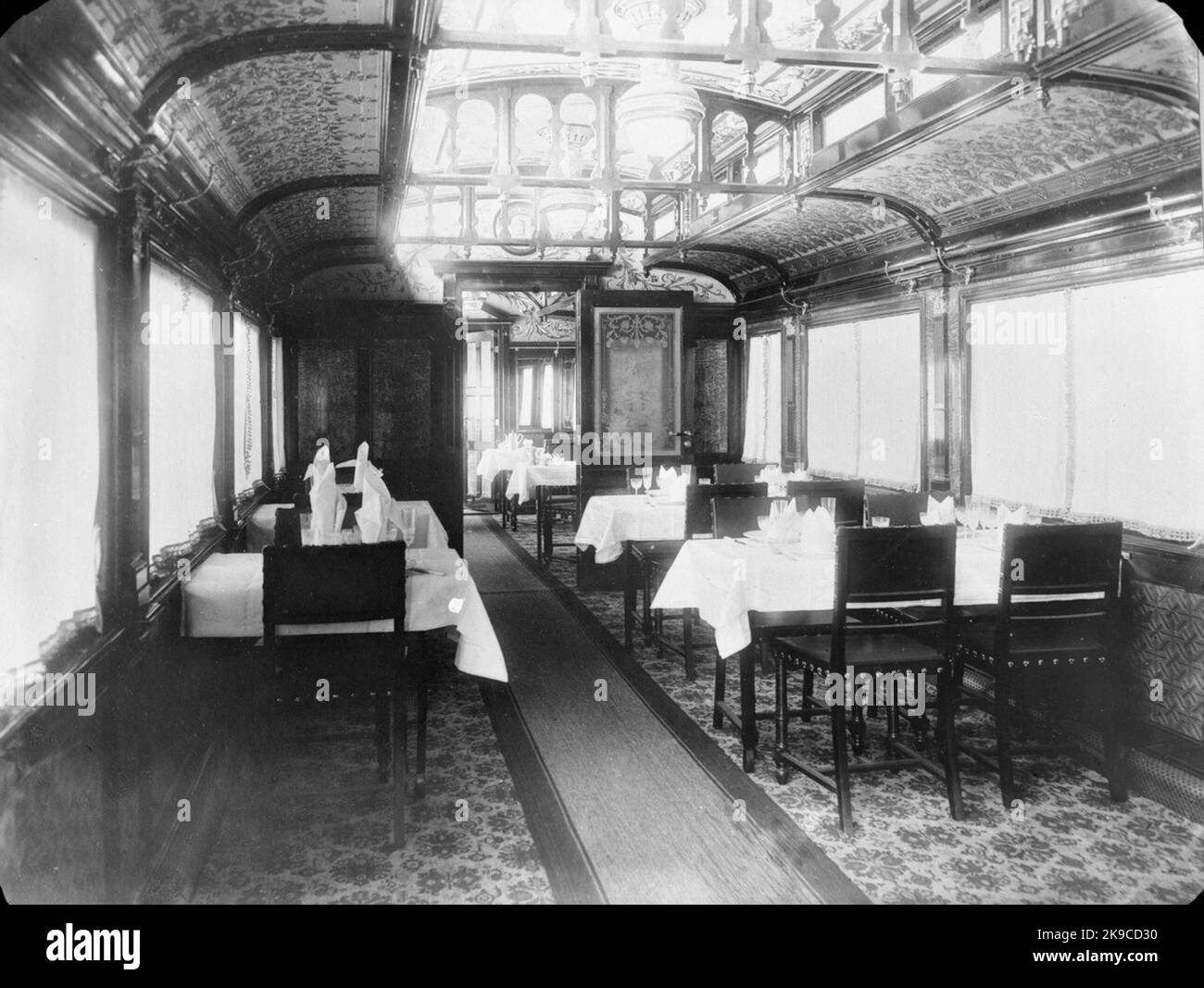 The State Railways, SJ Abo3 1080, interior. Kockums Stock Photo - Alamy