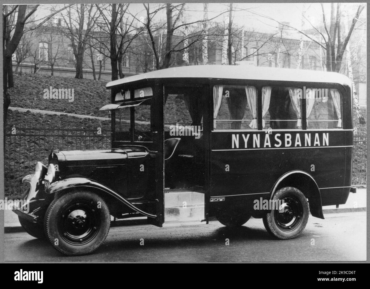 Stockholm-Nynäs Railway, SNJ bus Chevrolet Stock Photo - Alamy