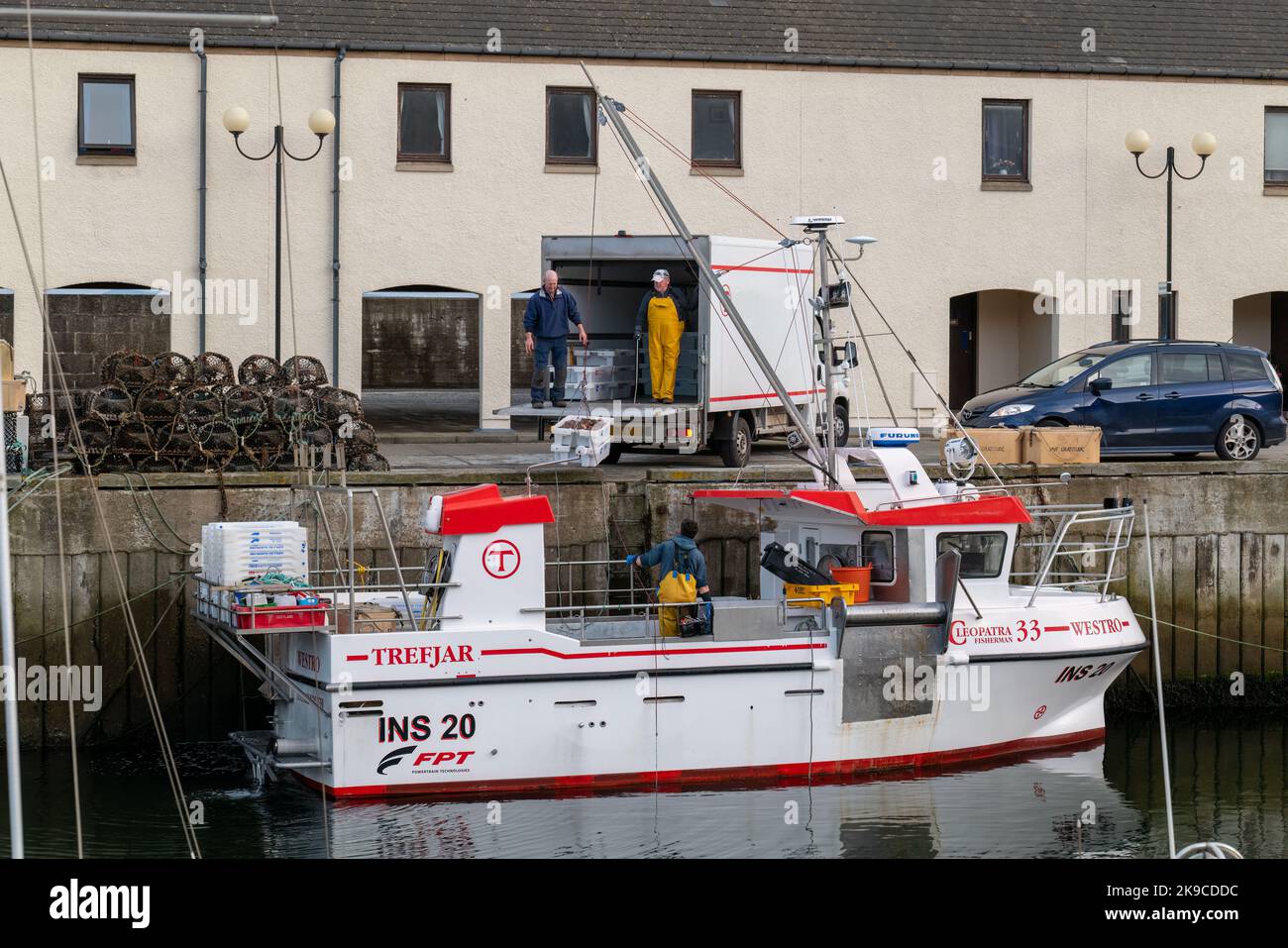 Fishing boat lossiemouth hi-res stock photography and images - Alamy