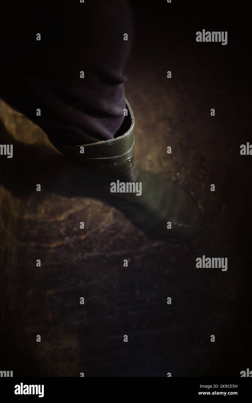 Waterproof galoshes hi-res stock photography and images - Alamy