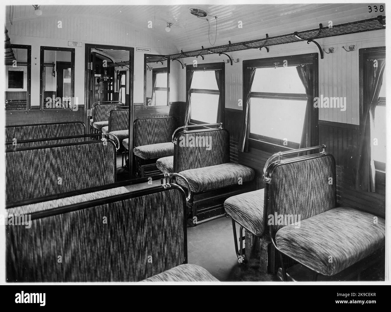 Interior of the State Railways, SJ CC2 Cars Stock Photo - Alamy