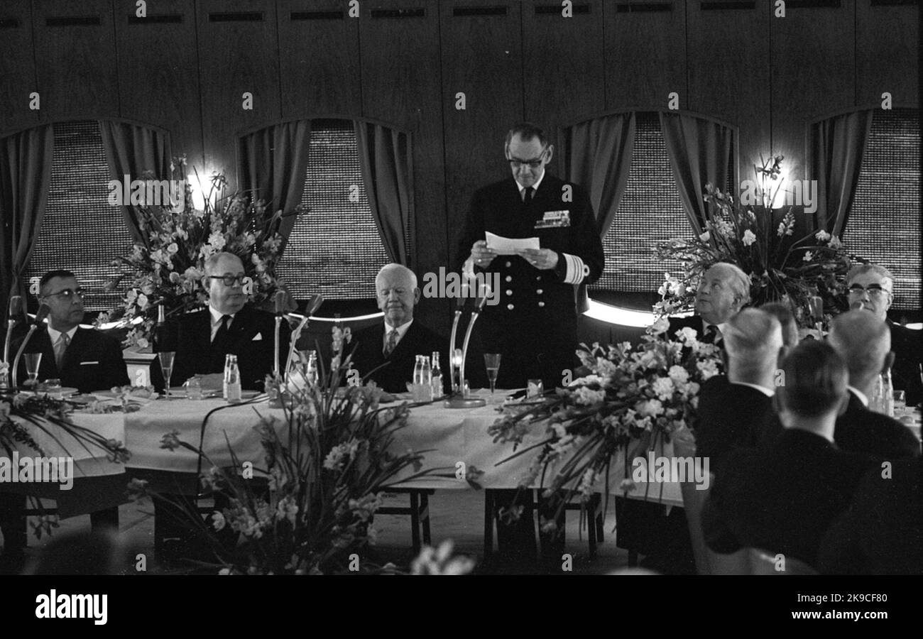 Inauguration of the "Bird Road Line" between Rodbyhavn, Lolland ...