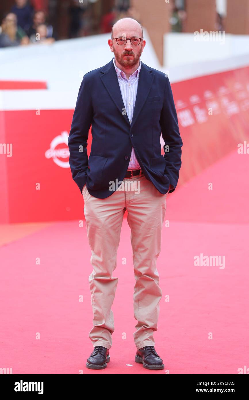 Carlo De Ruggieri attends the red carpet of the tv series "Boris 4" at ...