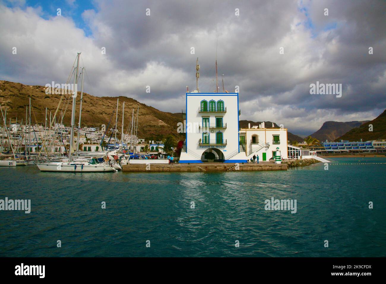 A view of Port Morgan, Gran Canaria Stock Photo - Alamy