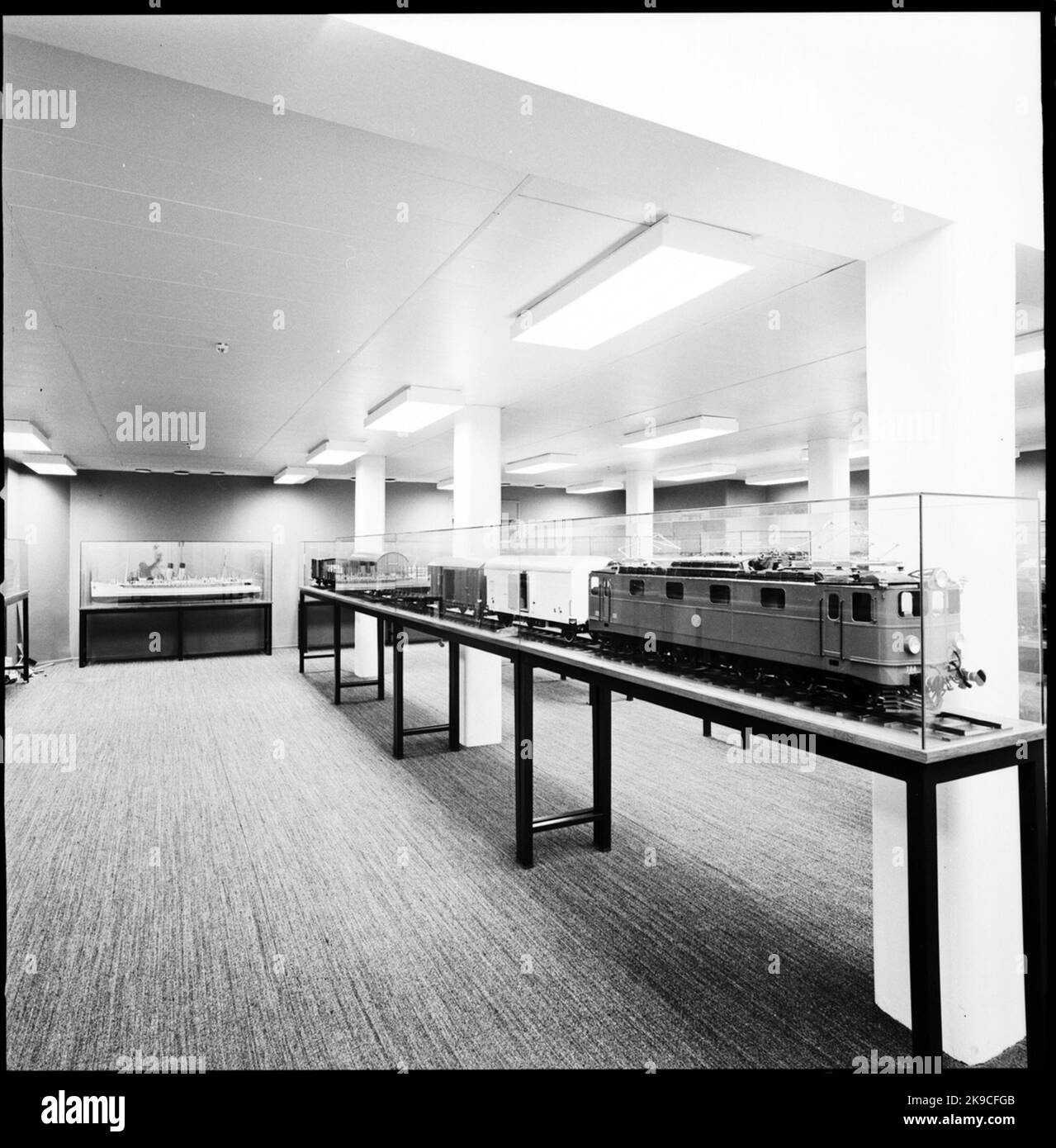 The Railway Museum Model Hall, Stockholm Central Stock Photo - Alamy