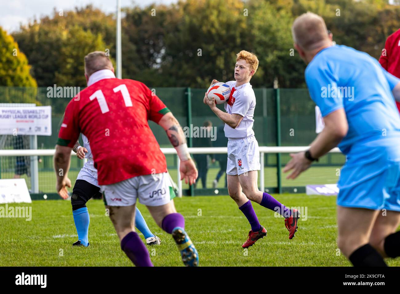 England took on Wales in the 2022 Physical Disability Rugby League ...