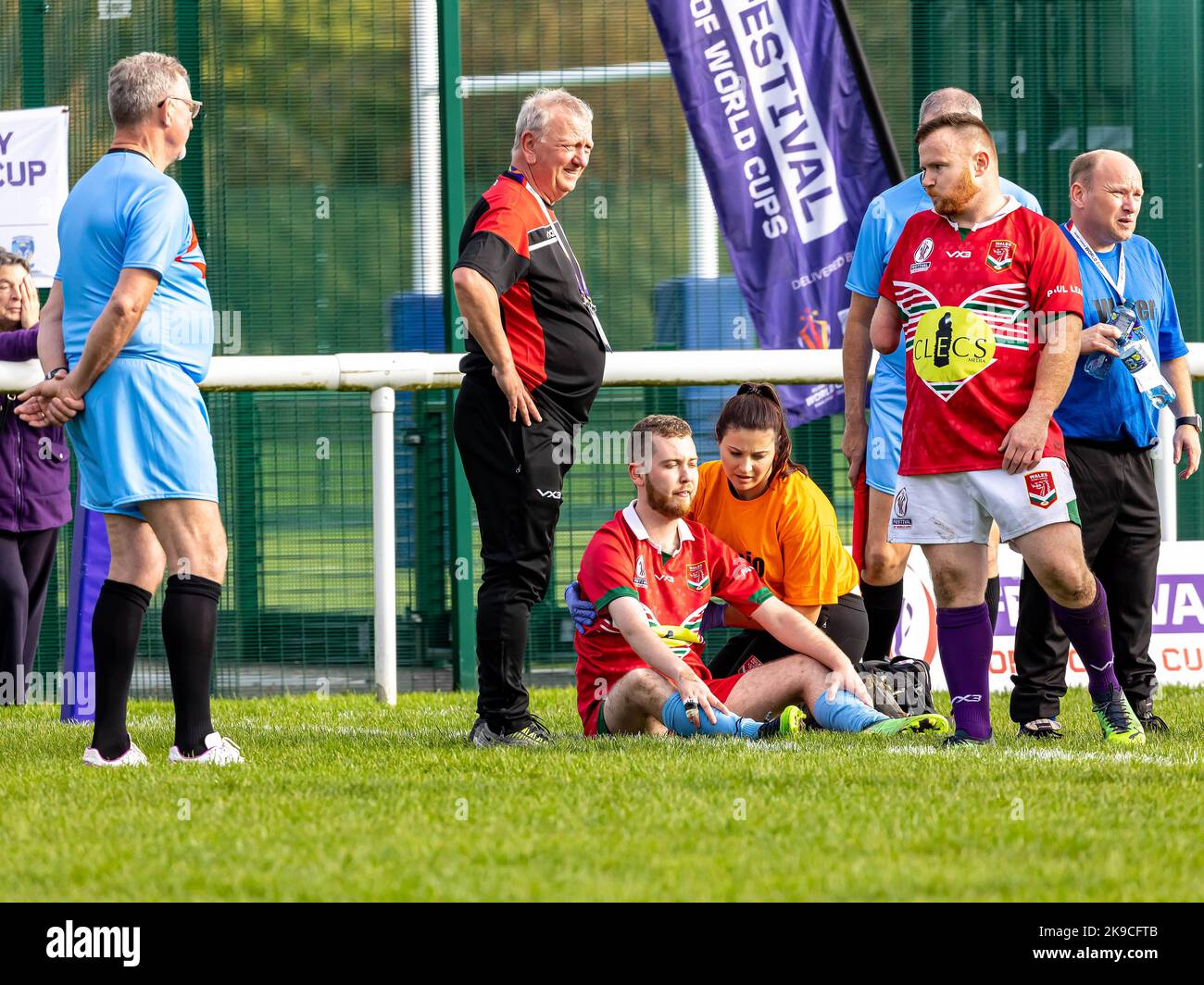 England took on Wales in the 2022 Physical Disability Rugby League ...