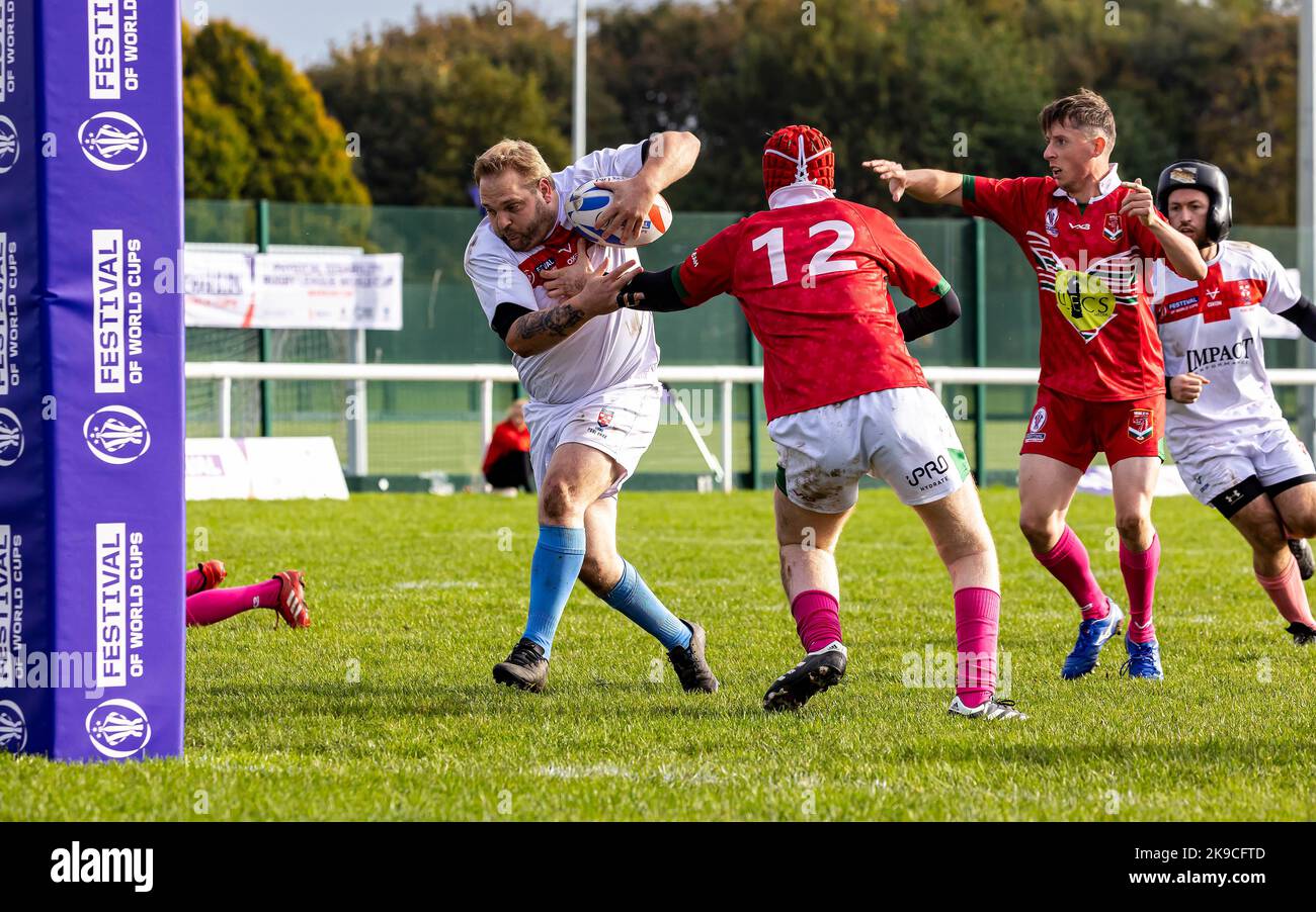 England took on Wales in the 2022 Physical Disability Rugby League ...