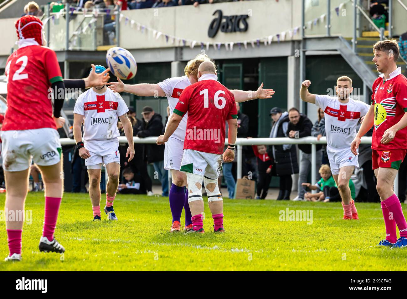 England took on Wales in the 2022 Physical Disability Rugby League ...