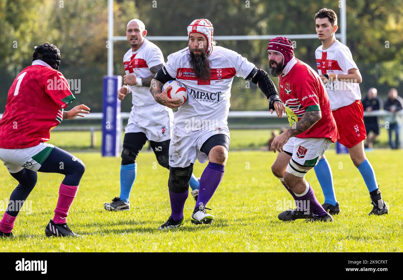 England took on Wales in the 2022 Physical Disability Rugby League ...