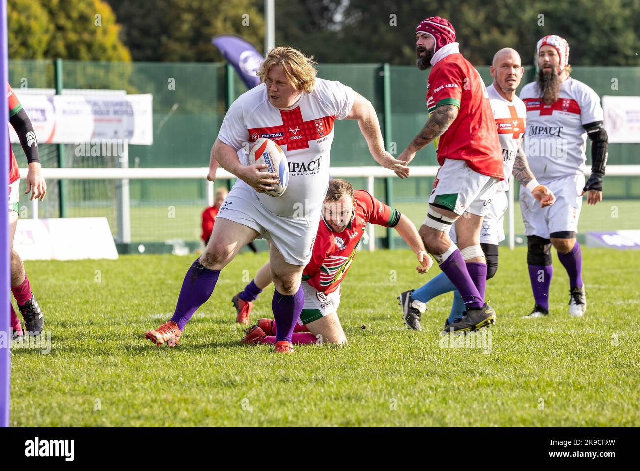 England took on Wales in the 2022 Physical Disability Rugby League ...
