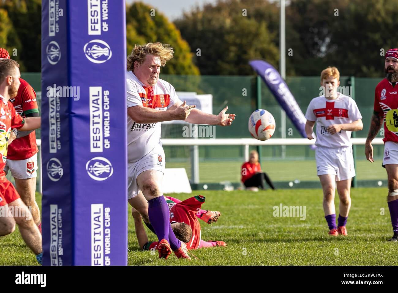 England took on Wales in the 2022 Physical Disability Rugby League ...