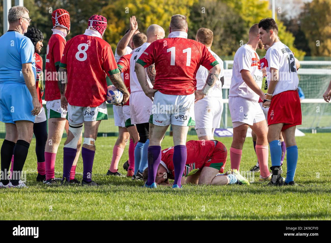 England took on Wales in the 2022 Physical Disability Rugby League ...