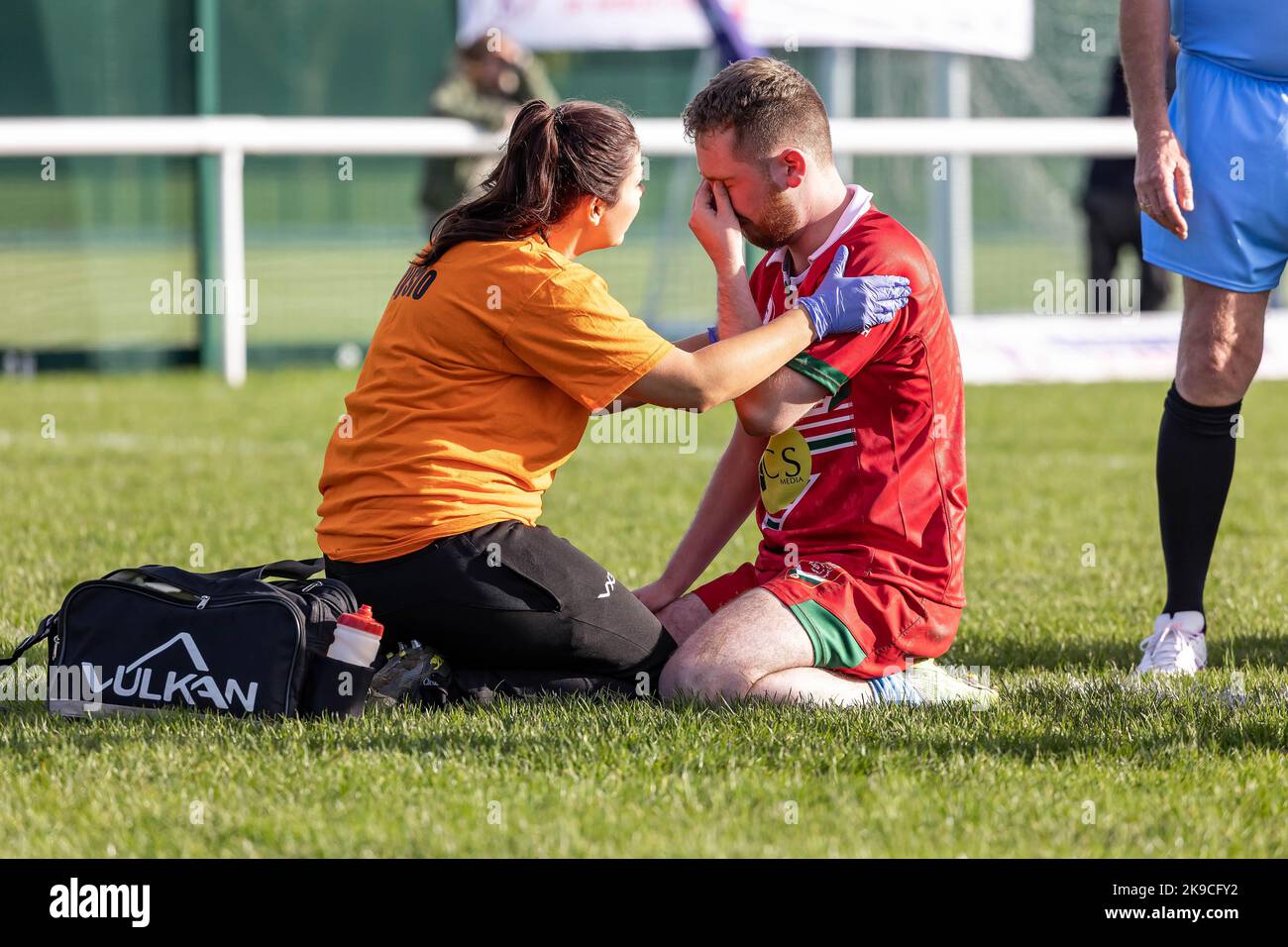 England took on Wales in the 2022 Physical Disability Rugby League ...