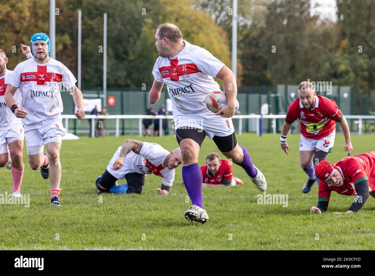 England took on Wales in the 2022 Physical Disability Rugby League ...