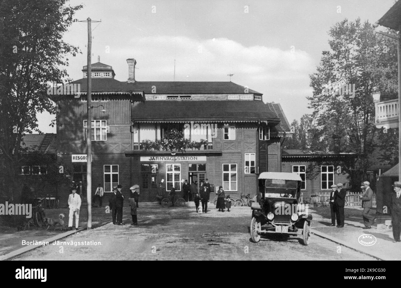 The station. Was opened for traffic on December 1, 1875 Stock Photo - Alamy