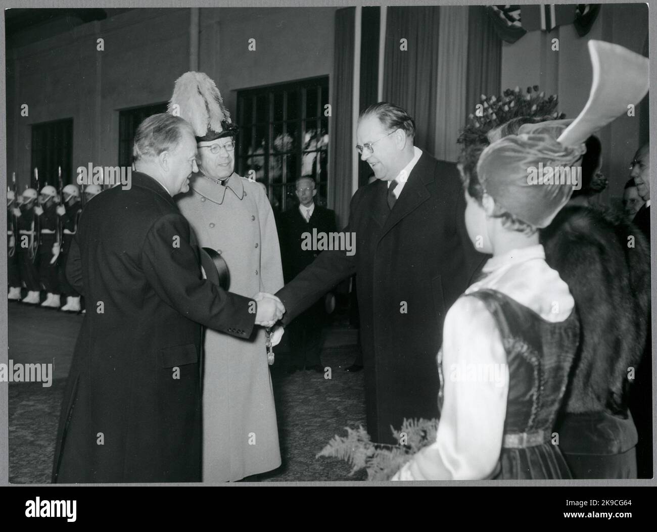Iceland President Ásgeir Ásgeirsson on Besök in Stockholm Stock Photo ...