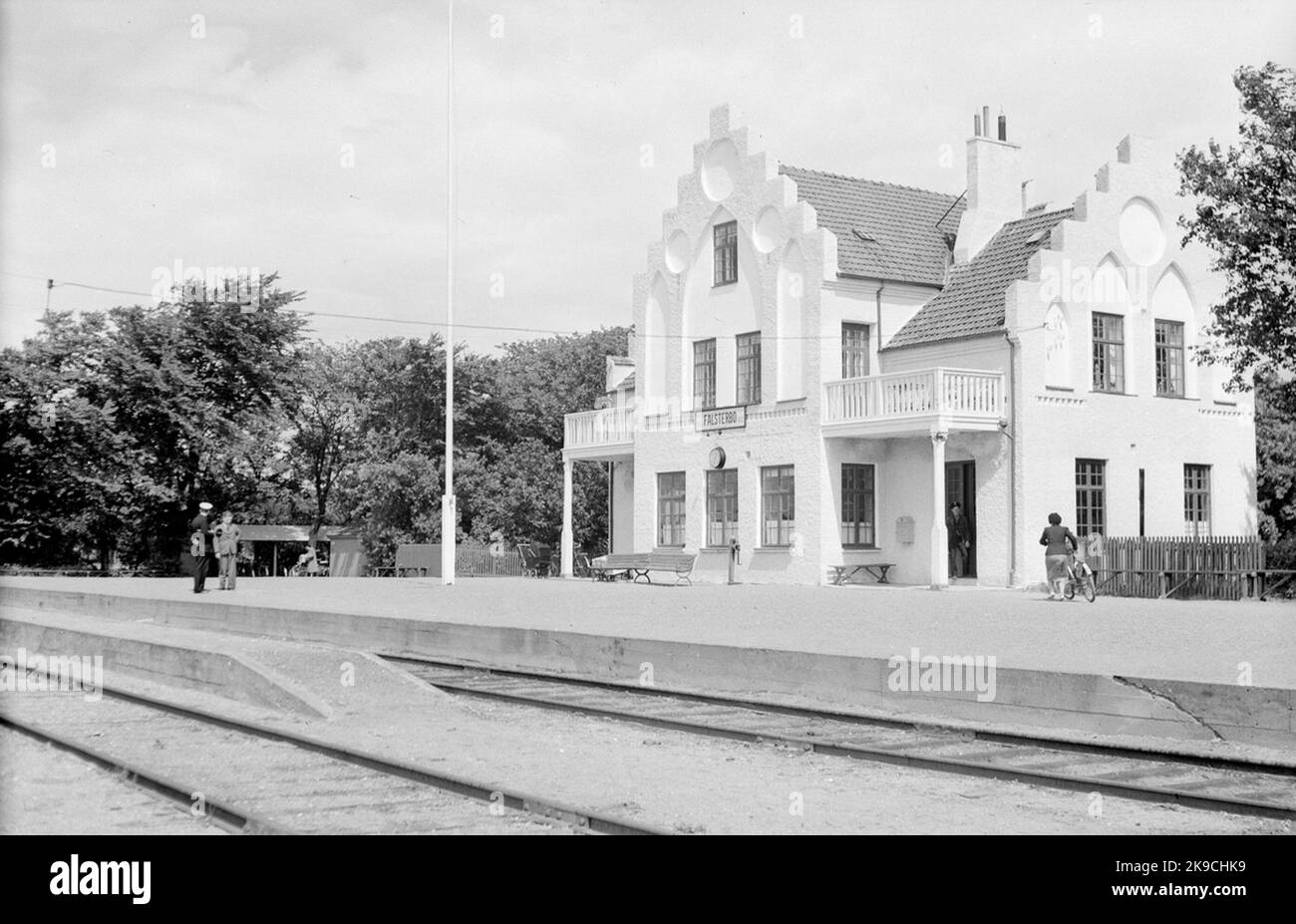 Falsterbo station built in 1903 by Vellinge - Skanör - Falsterbo ...