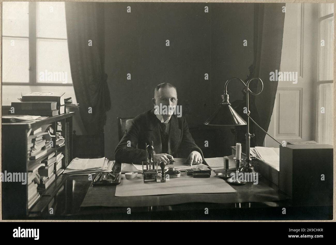 Traffic Inspector Conrad Martin Looft Stock Photo - Alamy