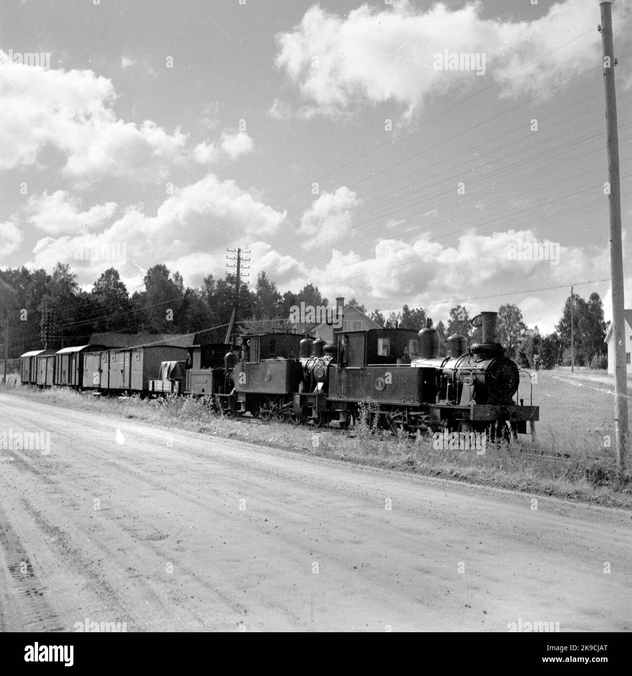 Askersund Skyllberg Lerbäcks Railway, Aslj Lok 5, Aslj Lok 2 "Skyllberg ...