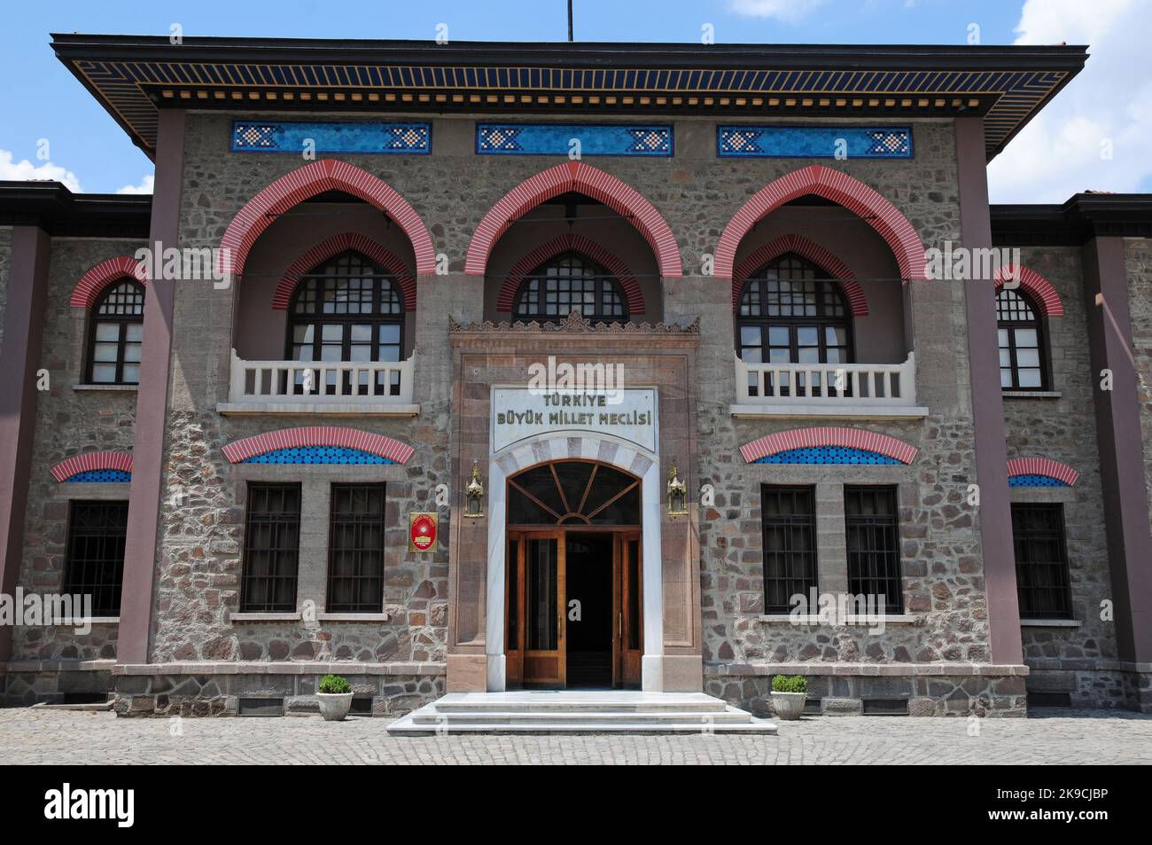 This former parliament building in the Ankara district of Turkey is the ...