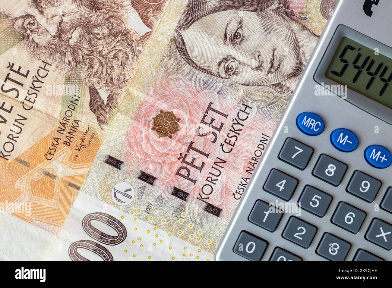 Czk banknotes hi-res stock photography and images - Alamy