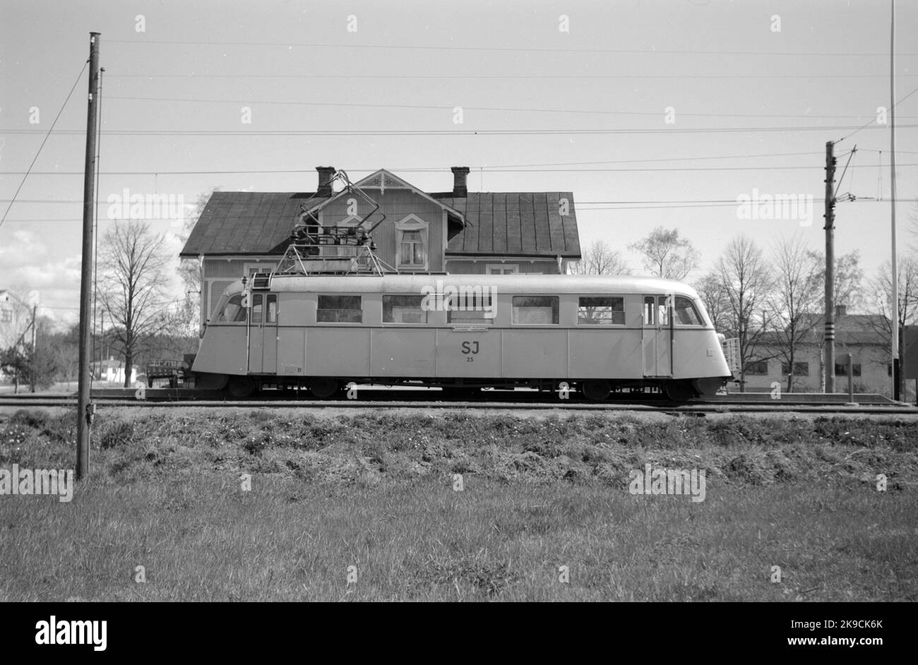 Electric rail bus, State Railways, SJ Xfoalp 25, originally Central ...