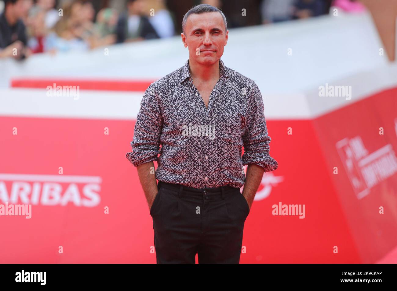 Valerio Aprea attends the red carpet of the tv series "Boris 4" at the ...