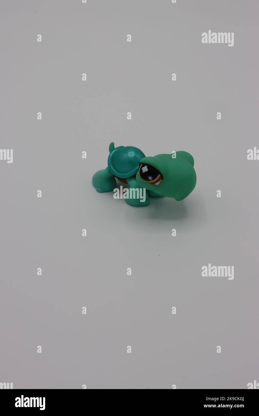 Tiny cute plastic turtle hi-res stock photography and images - Alamy