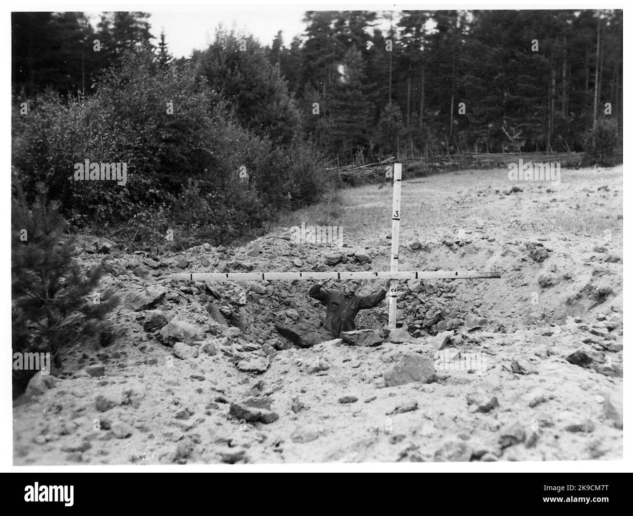 Measurement of effects after crashing exercises Stock Photo - Alamy