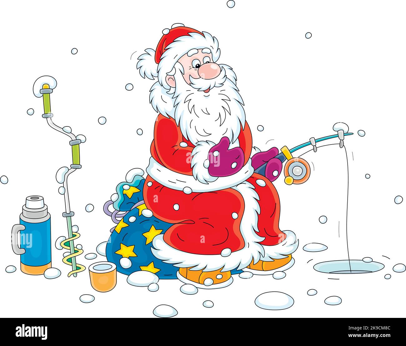 Thermos for a gift Stock Vector Images - Alamy