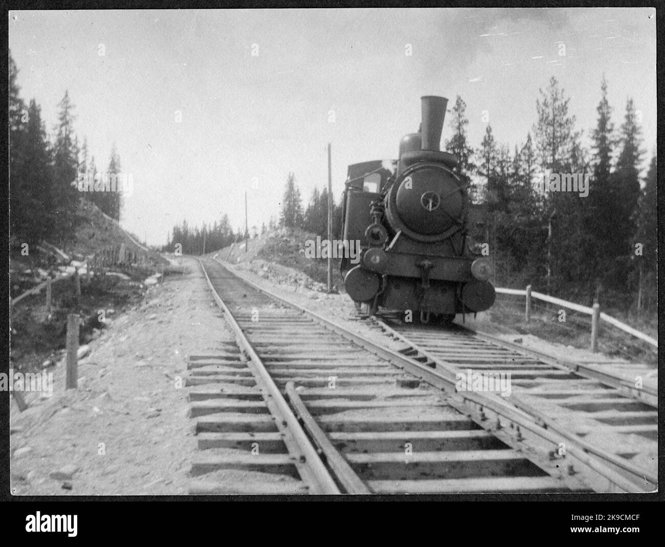 Gear track at Björka gravel pit kilometers 43 Stock Photo - Alamy