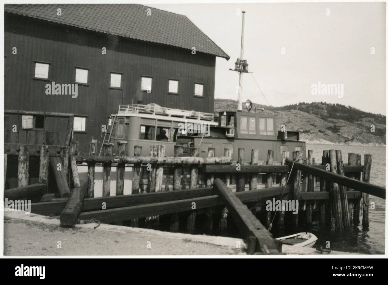 The engine ferry in Svanesund Stock Photo - Alamy