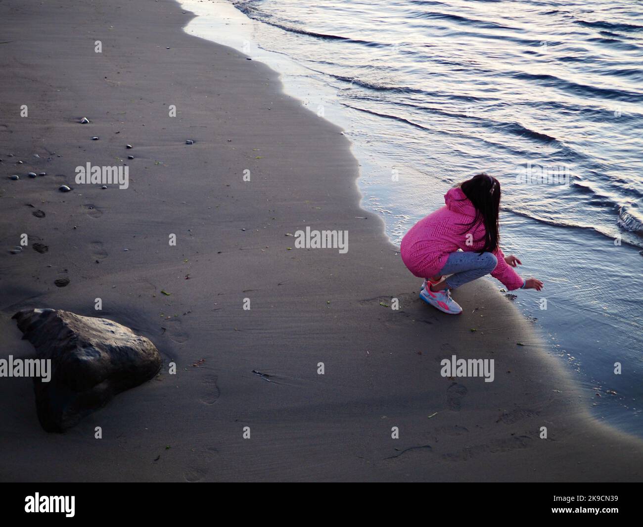 Sunset at Fort Worden Stock Photo - Alamy