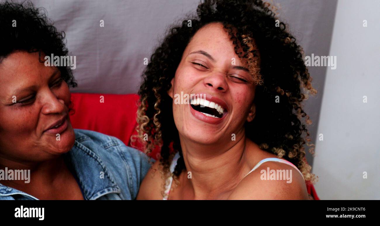 Brazilian mother hugging daughter, hispanic latin people real life ...