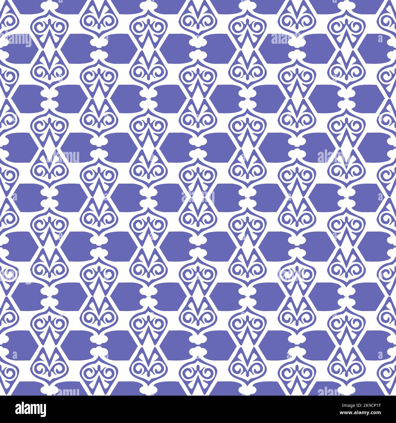 Seamless pattern in trendy purple color. Very Peri - Color of the Year 2022 Stock Photo - Alamy