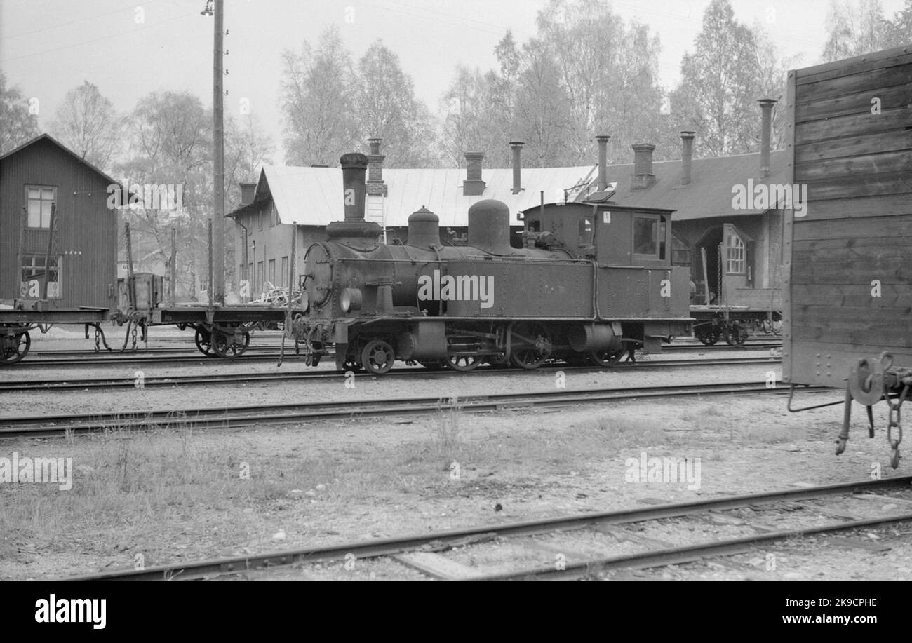 Dala - Ockelbo - Norrsundet Railway, Donj, Lok 7 "Ockelbo Stock Photo ...