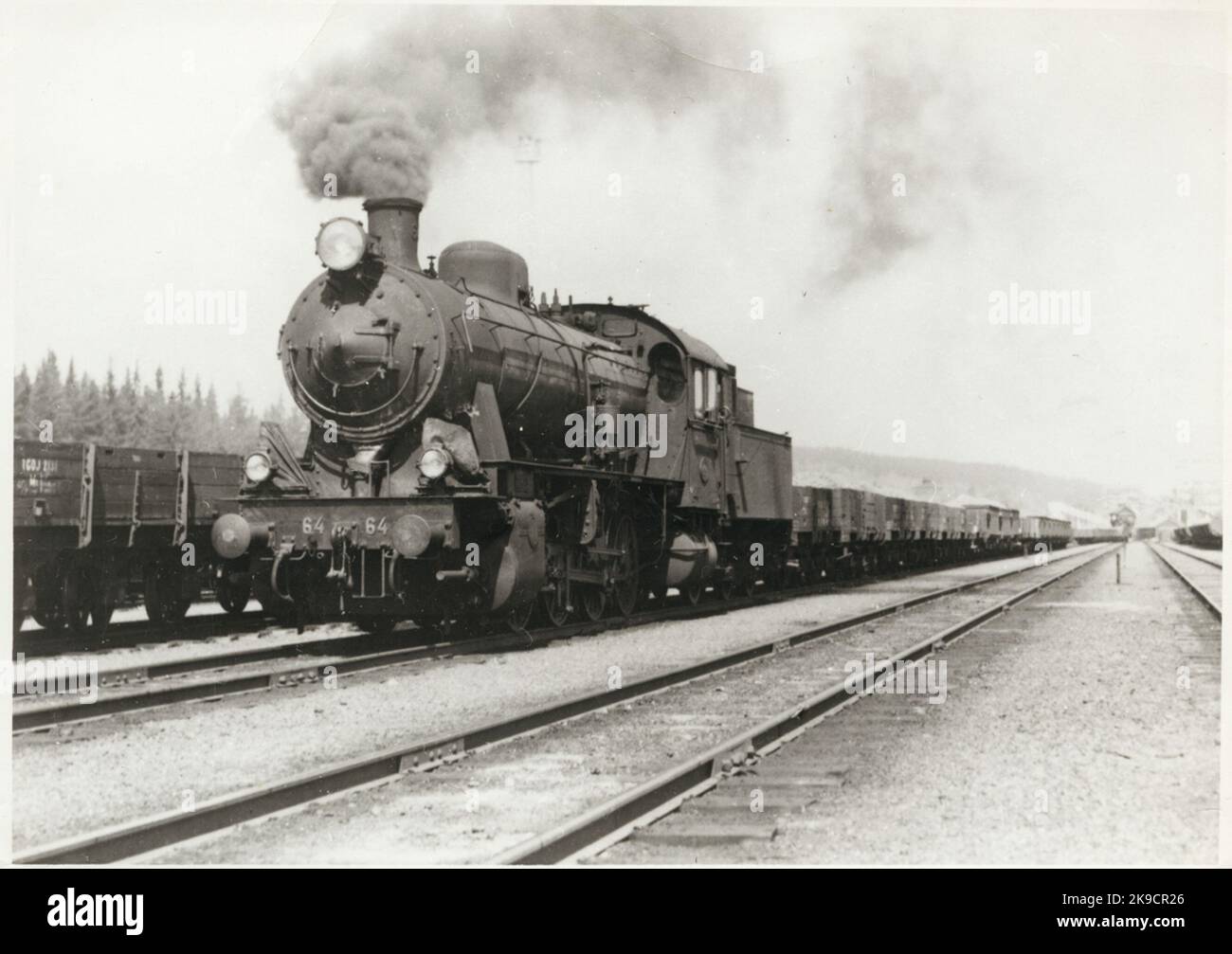 Traffic stock company Grängesbergoxelösund Railways, TGOJ G3 64. Steam ...