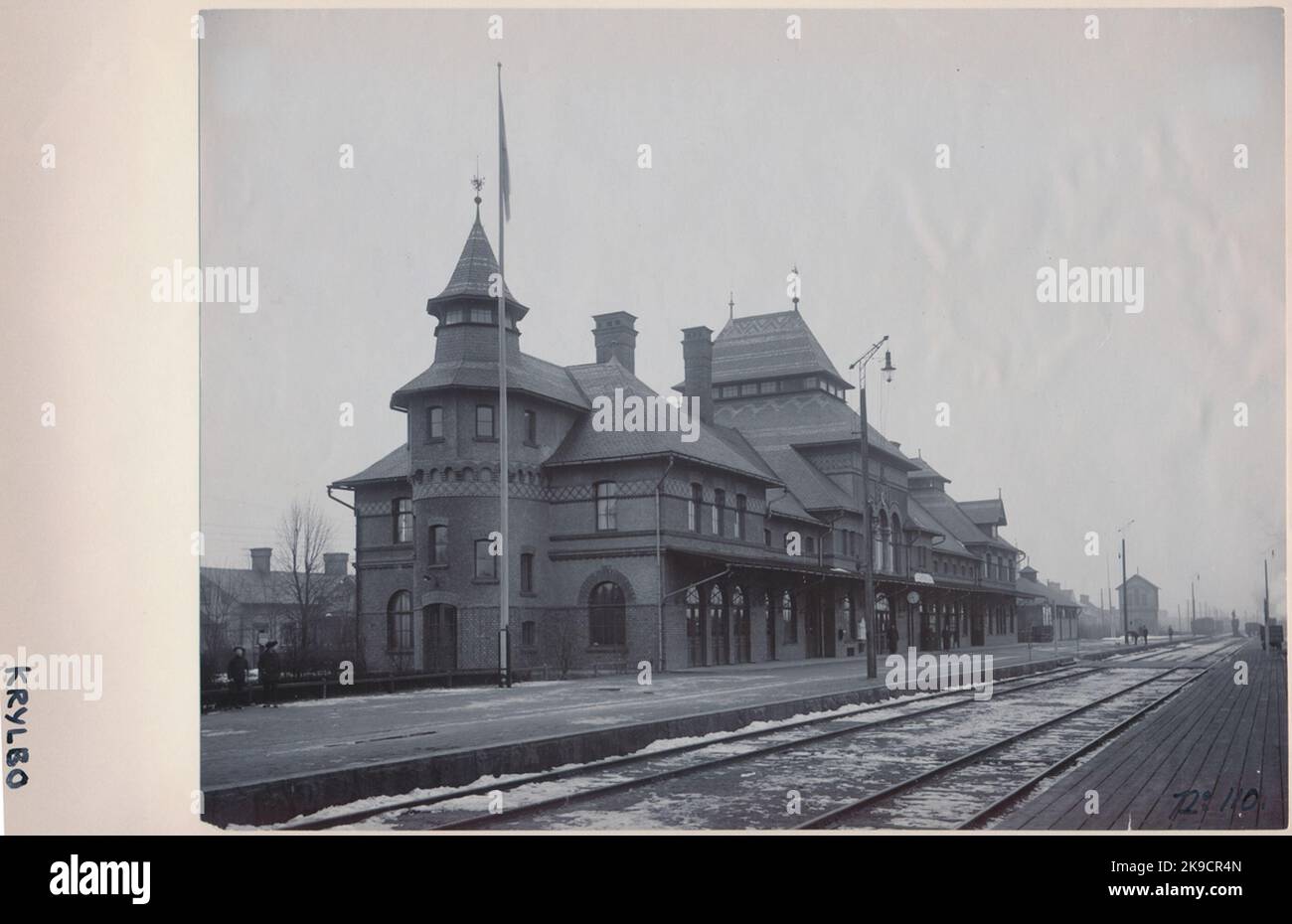 Krylbo Railway Station Stock Photo - Alamy