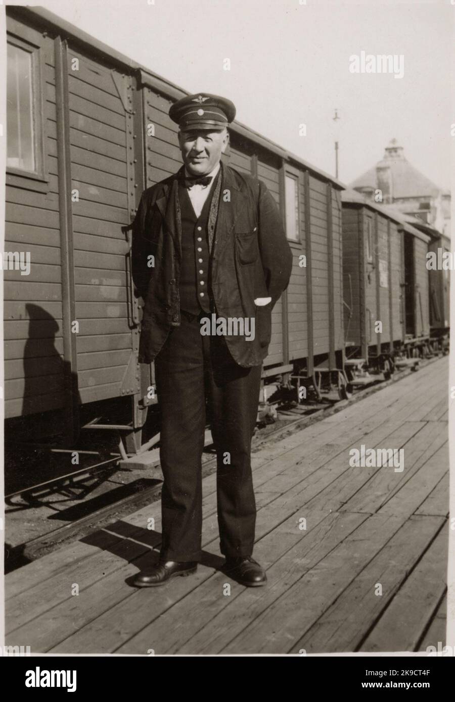 Traffic assistant Elof Ekenfelt, Kalmar Central Stock Photo - Alamy