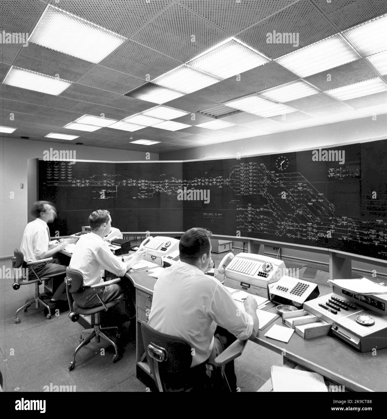 The switchgear terminal at Stockholm Central Stock Photo - Alamy