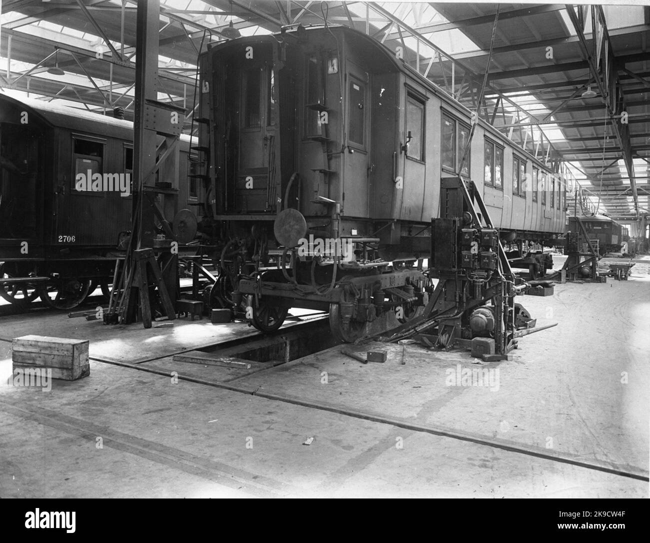 The central workshop was built at the beginning of the 20th century a ...