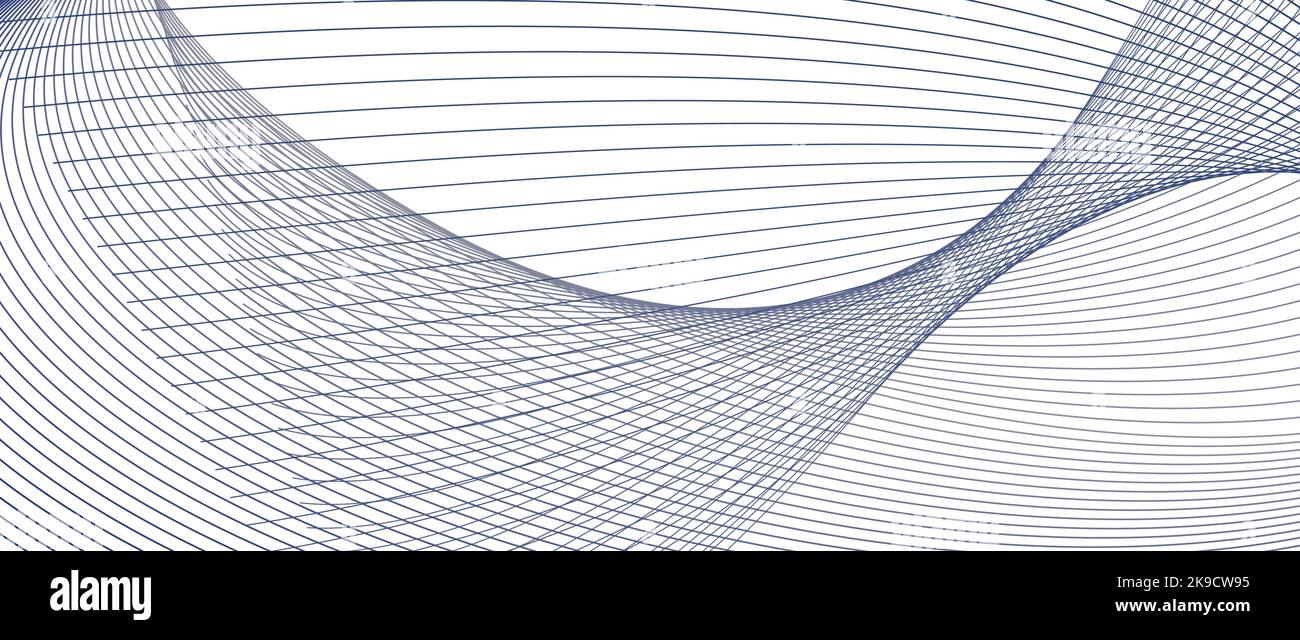 Dark blue, gray industrial line art pattern. Technology background ...