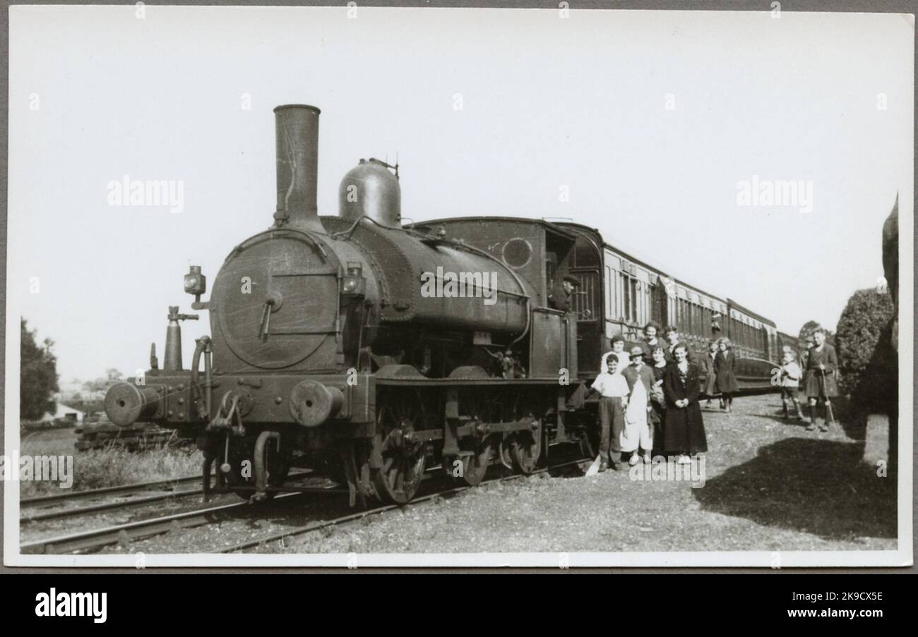 Kent and East Sussex Railway, K&ESR saddleback 4 Stock Photo - Alamy