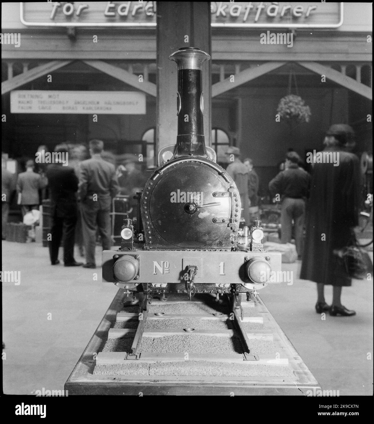 Model of the steam locomotive State Railways, SJ BB 1 "Westergöthland ...